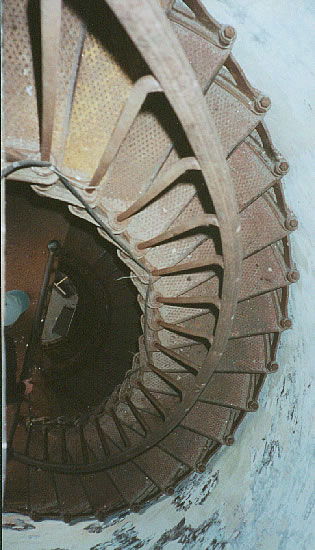 Our Tour of Rock Island Lighthouse, NY: The Lighthouse Interior